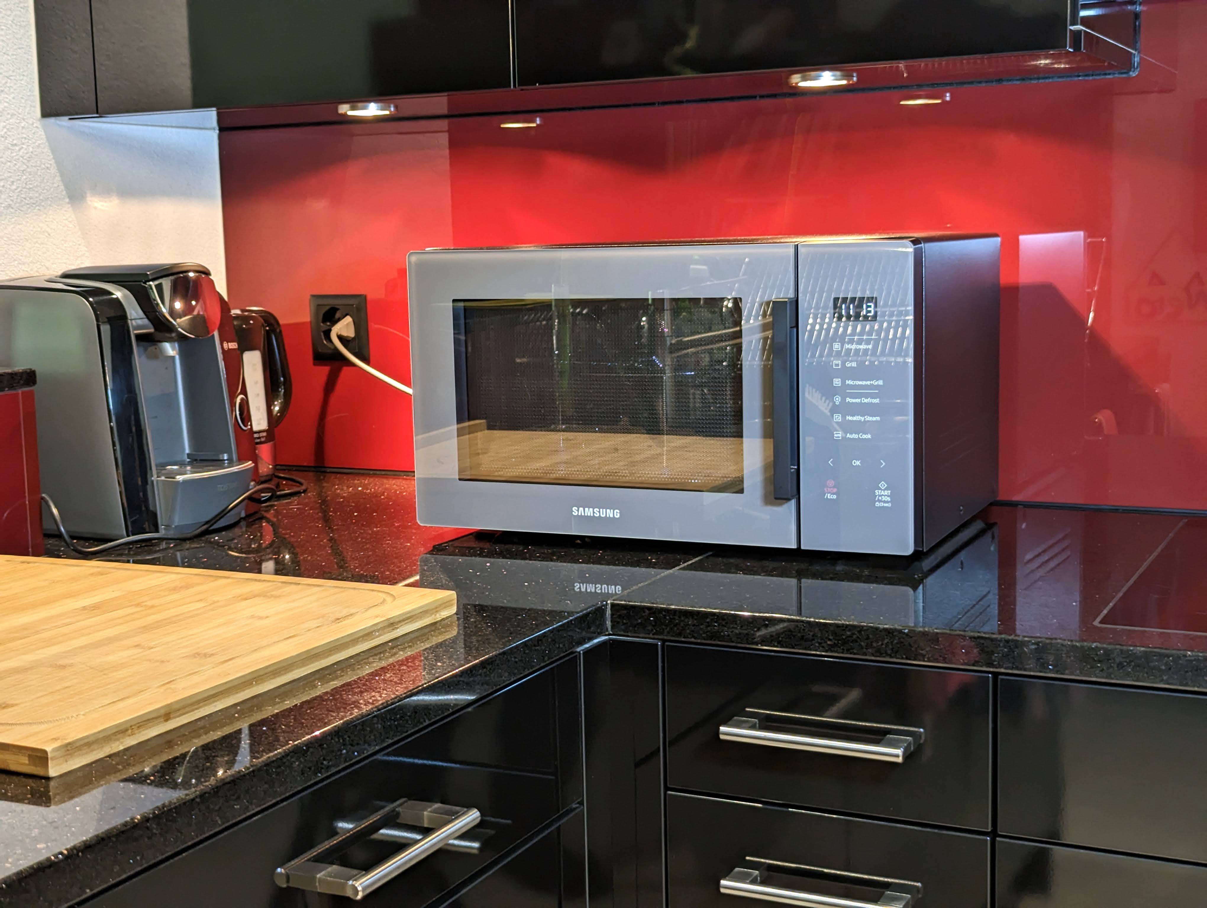 how to grill fish in samsung microwave oven