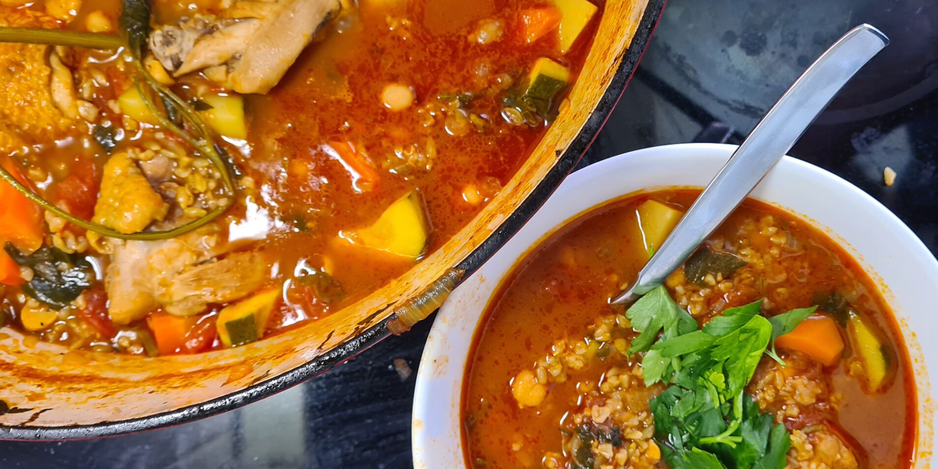 Algerian fasting soup Chorba Frik - Galaxus