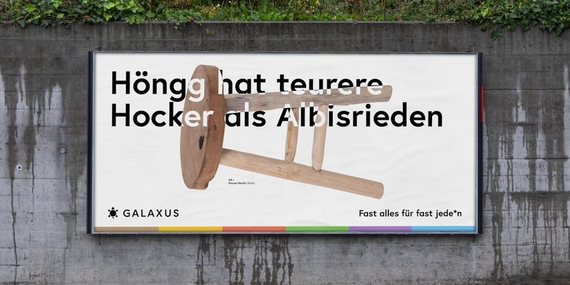 New ad campaign unveils the contents of Swiss shopping baskets - Galaxus