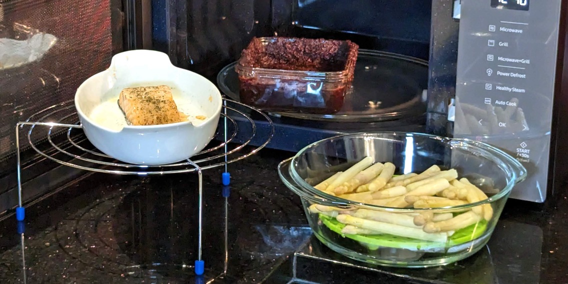 how to cook fish fry in samsung microwave oven