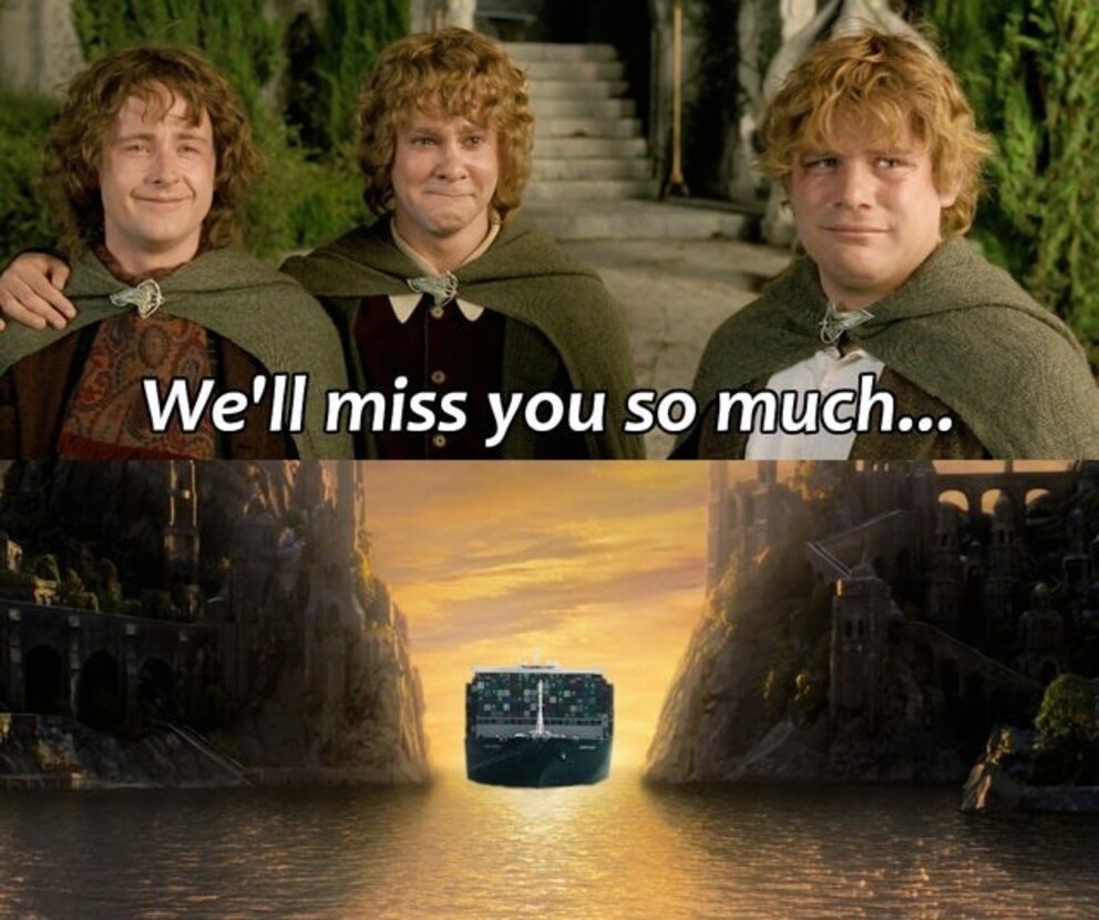 Meme-Parade: Wie die Ever Given vor 3 Jahren die Welt in Atem hielt - Galaxus