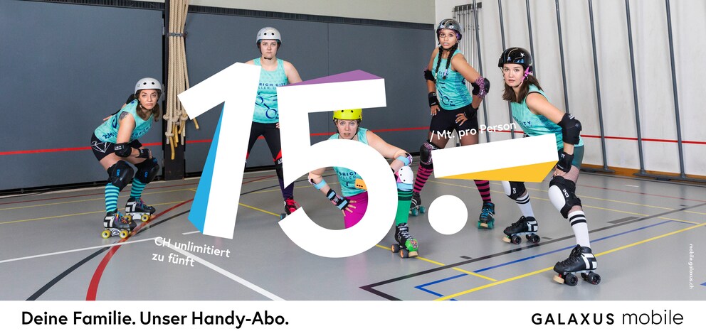 Grosse Unterschiede in der Datennutzung bei Galaxus Mobile - Galaxus