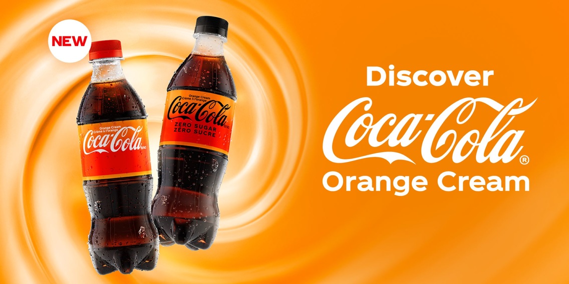 Coca-Cola Orange Cream aims to awaken childhood memories - Galaxus