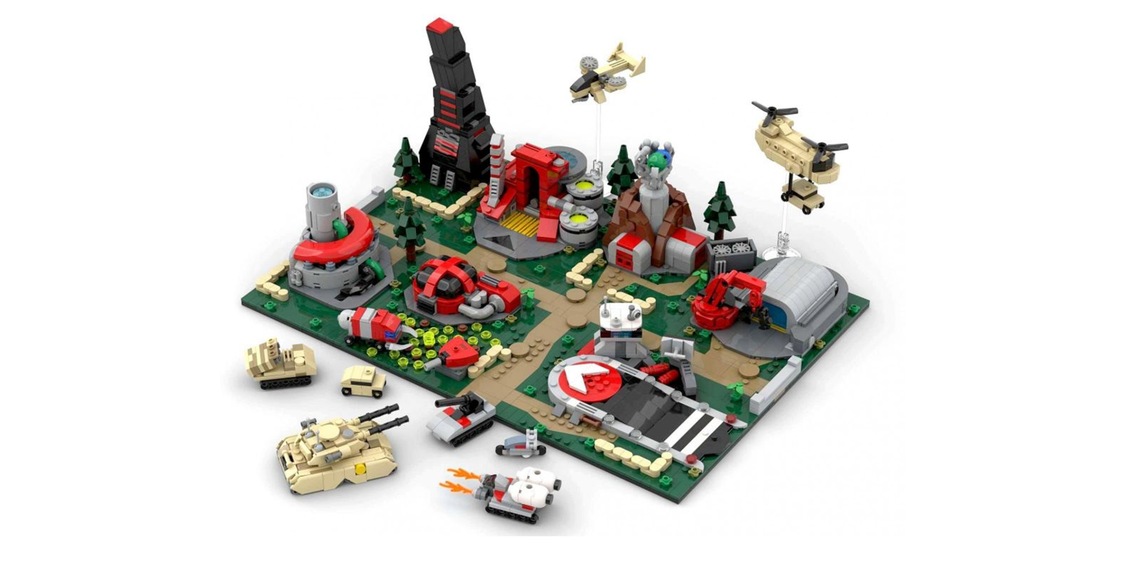 Bluebrixx présente des kits de construction dans le style de "Command & Conquer - Galaxus