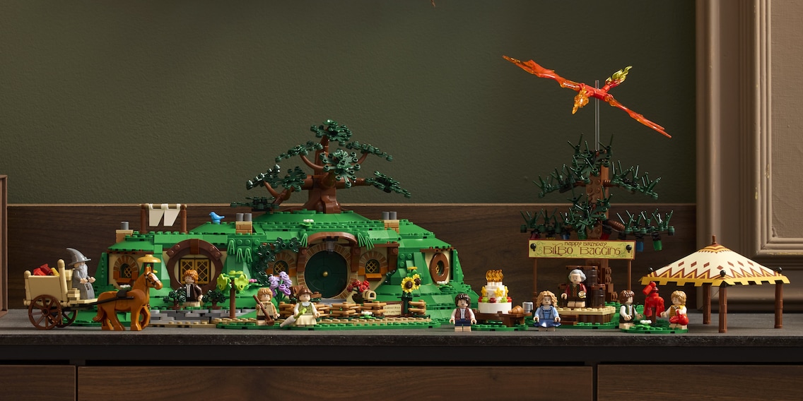 Neues Mittelerde-Diorama von Lego: «Das Auenland» mit neun Minifiguren ...