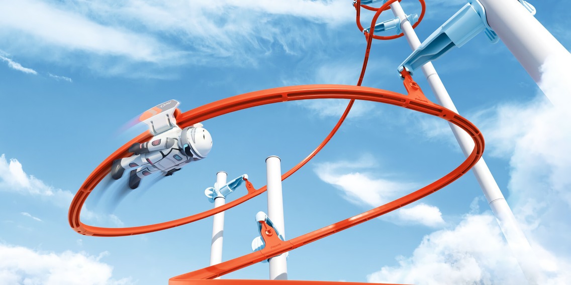 Les "Sky Trails" sont lancés dans le commerce et devraient donner un coup de fouet à Playmobil ...