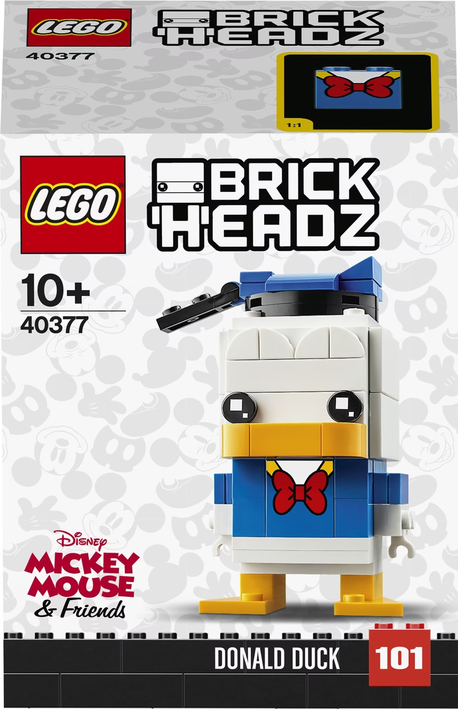 LEGO BrickHeadz - Donald Duck (40377, LEGO Brickheadz, LEGO Seltene ...