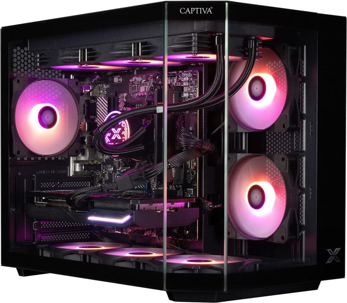 Captiva Advanced Gaming R85-250 Ryzen 5 RTX 4060 (AMD Ryzen 5 7500F, 32 ...