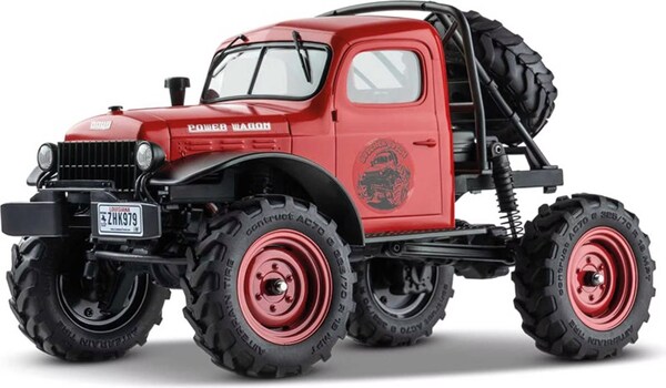 FMS FCX24 Power Wagon Mud-Racer 1:24 rot - RTR 2.4GHz (RTR Ready-to-Run ...