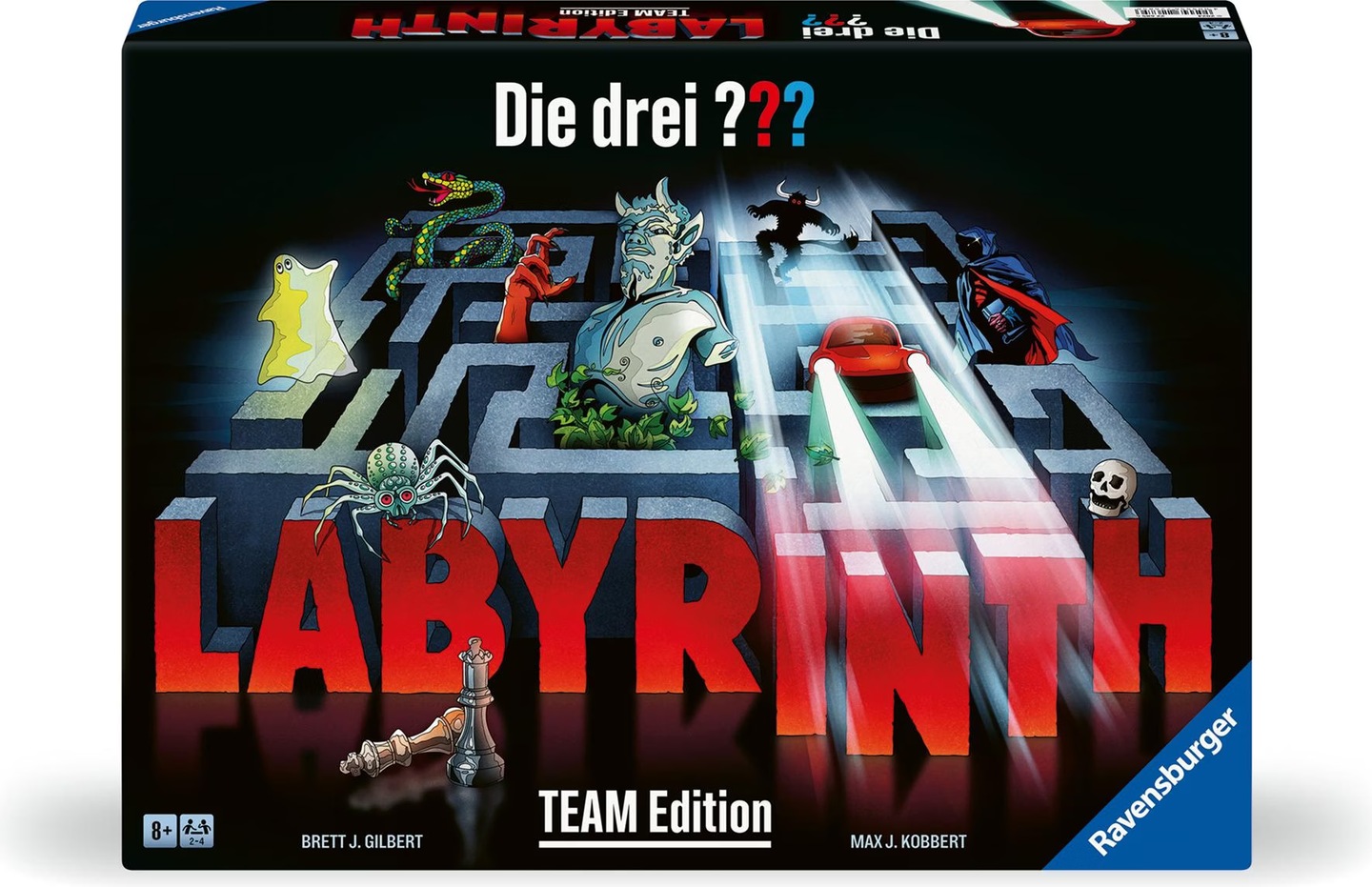 Ravensburger 22685 - Die drei ??? Labyrinth - Team Edition - Die ...