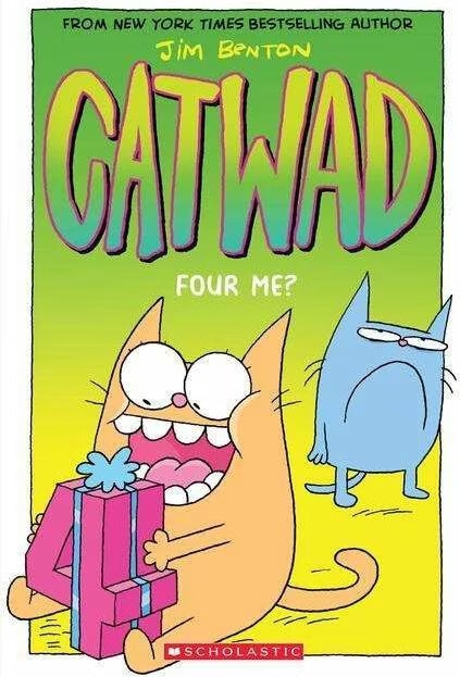 Four Me? A Graphic Novel (Catwad #4) (English, Jim Benton., 2020) - Galaxus