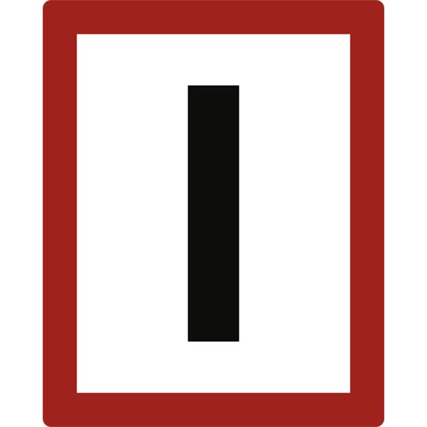 Moravia Fire brigade sign fire wall aluminium, 200x250 mm - Galaxus