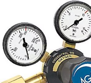 Linde Gas Aga unicontrol 500 ox - oxygen regulator 0-10 bar - Galaxus