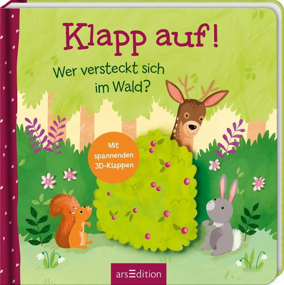 Klapp auf! Wer versteckt sich im Wald? (Deutsch, Elena Bruns, Joanne ...