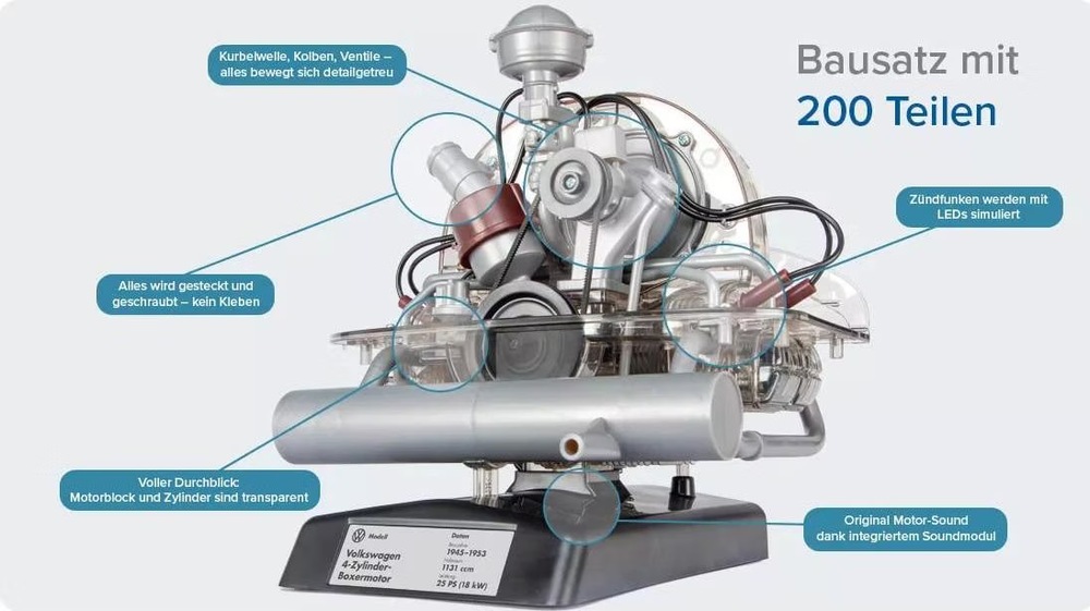 Franzis Baubox VW Käfer 4-Zylinder-Boxermotor - kaufen bei Galaxus
