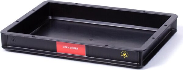 Wrepair Comprimés Plateau en plastique ESD Dimensions intérieures 554 x ...