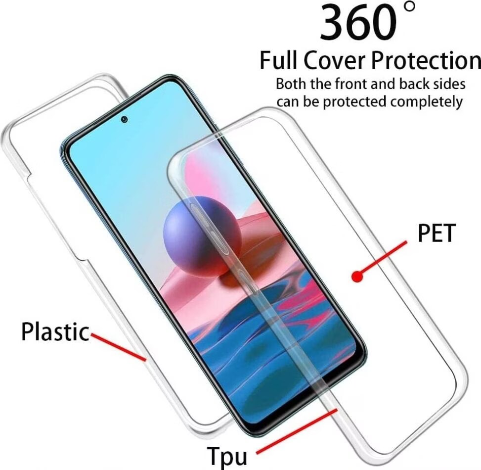 Screenguard 360° Screen & Body Protector Xiaomi Redmi Note 10S Hülle ...