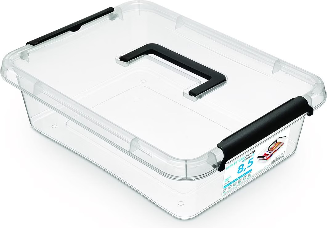 Orplast Aufbewahrungsbox ORPLAST Simple Box, 8,5l, mit Tragegriff ...