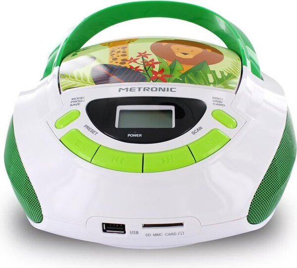 Metronic Kinder CD-speler - Jungle - Groen - kaufen bei Galaxus