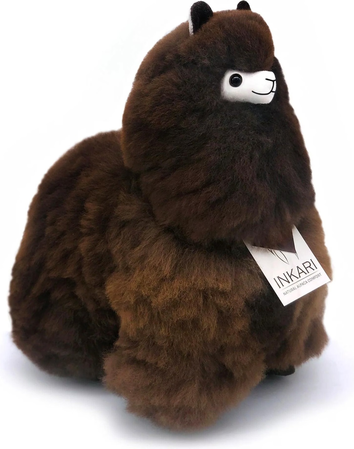 Inkari Alpaka Kuscheltier Medium (32 cm) - Cacao (32 cm) - Galaxus