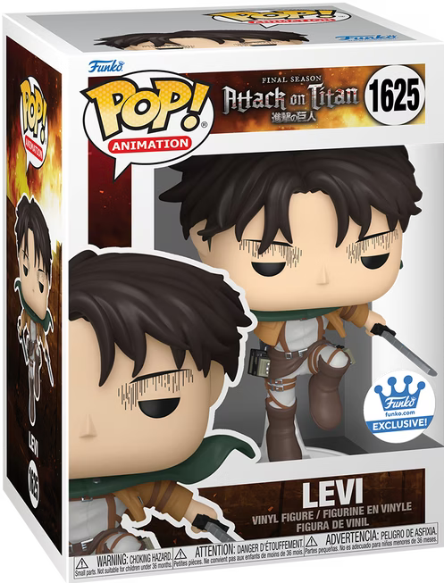 Funko Pop! Animation: Attack on Titan Final Season - Levi Falling ...