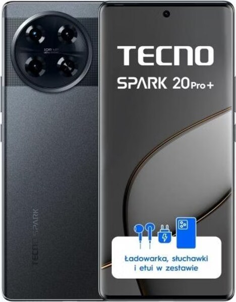 Tecno SPARK 20 Pro+ 8/256GB Temporal Orbits (256 GB, Juoda, 6.78", 0.00 ...