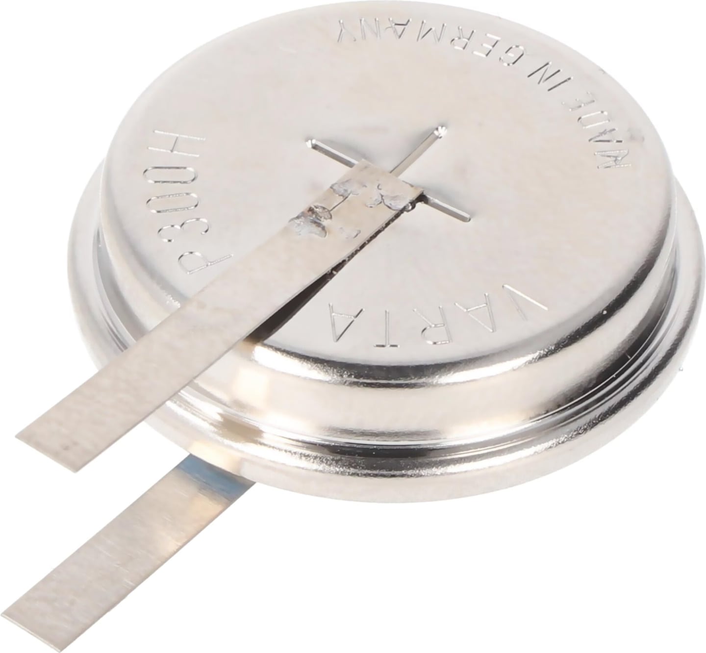 Varta CP300H NiMH Akku aufladbare NiMH Knopfzelle mit Lötfahne U-Form ...