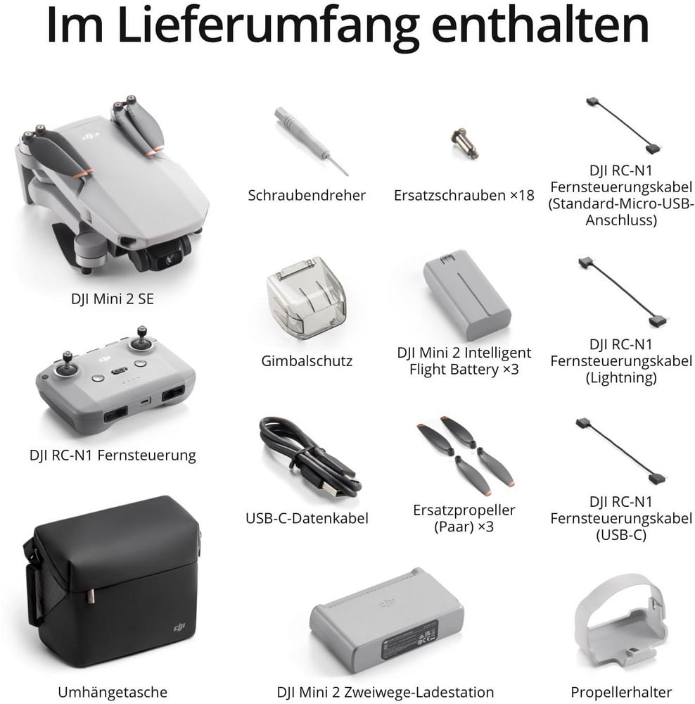 DJI Mini 2 SE Fly More Combo 31 min 246 g 12 Mpx buy at Galaxus