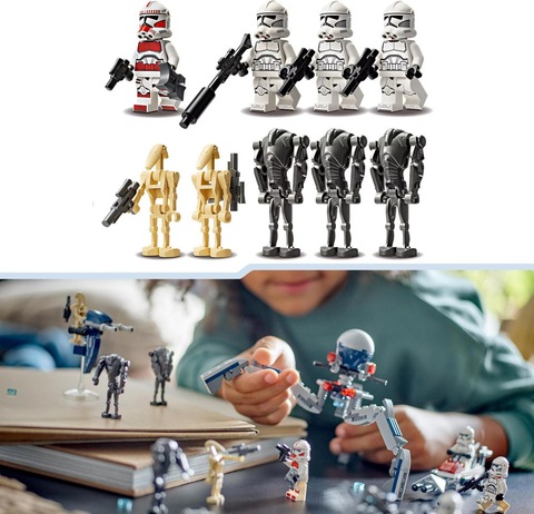 LEGO Clone Trooper & Battle Droid Battle Pack (75372, LEGO Star Wars ...
