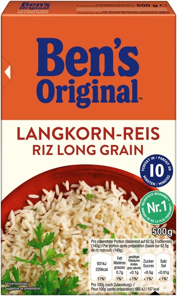 Ben's Original 10 minute rice lots (500 g) - buy at Galaxus