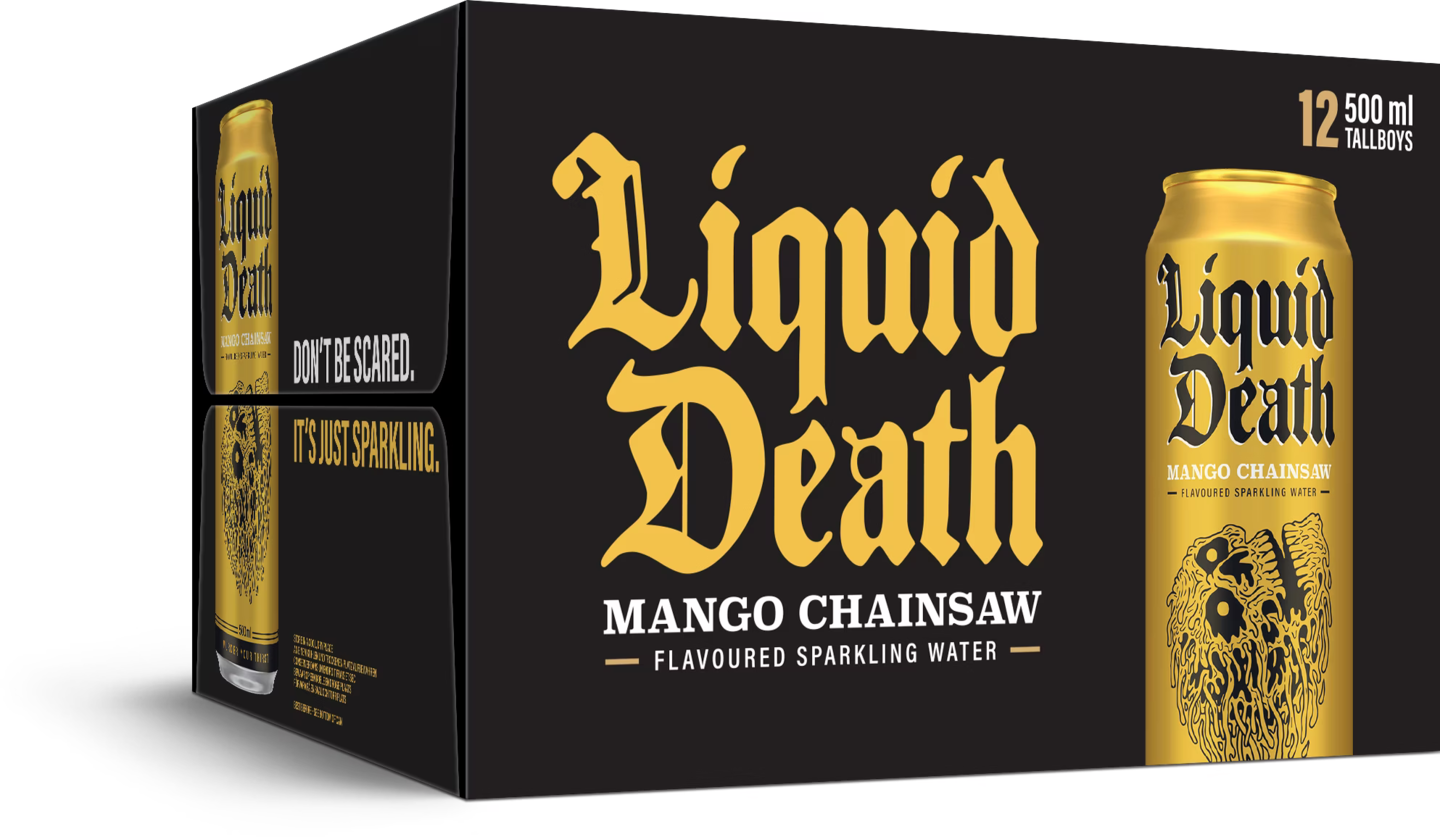 Liquid Death Mango Chainsaw (12 x 50 cl) - kaufen bei Galaxus
