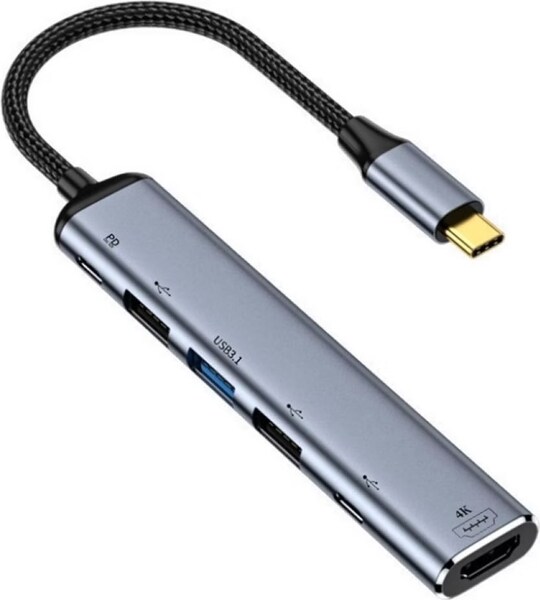 Powerguard 6 In 1 Usb C Hub Multiport Adapter Usb C Galaxus