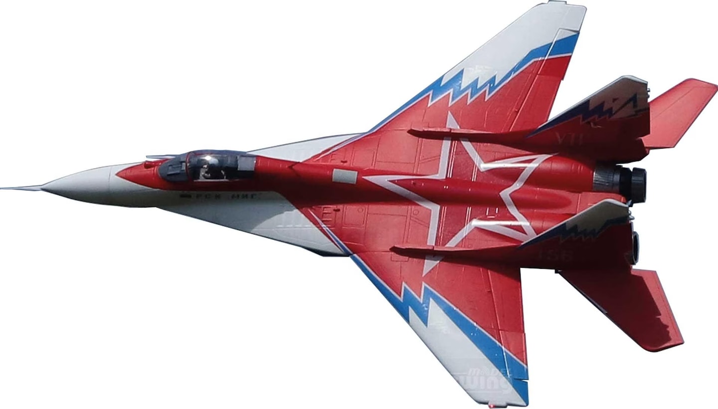 Freewing MiG-29 RED STAR MIG29 PNP 80mm Jet EDF 6S - Galaxus