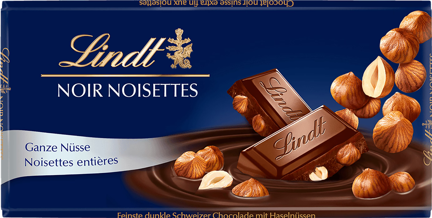 Lindt Dark Chocolate Bar Nut (100 g) - buy at Galaxus