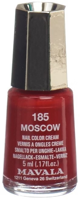 Mavala Nail polish Mini Color 185 Moscow (185 Moscow, Colour paint ...