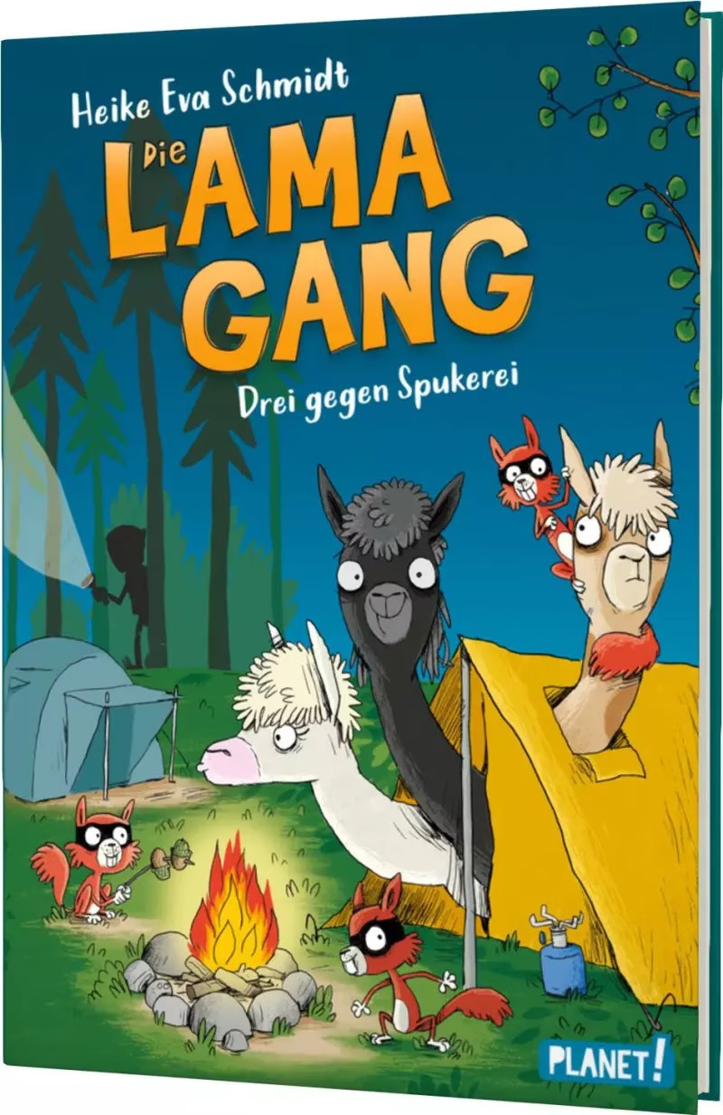 Planet Le gang des lamas. Avec le cœur & la salive 3 : Trois contre la hantise (Allemand, Heike ...