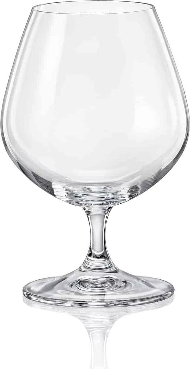 Bohemia Crystal Cognac Glas “Lara” 400 ml (6er Set) (4 dl, 6 x, Cognacgläser) - Galaxus