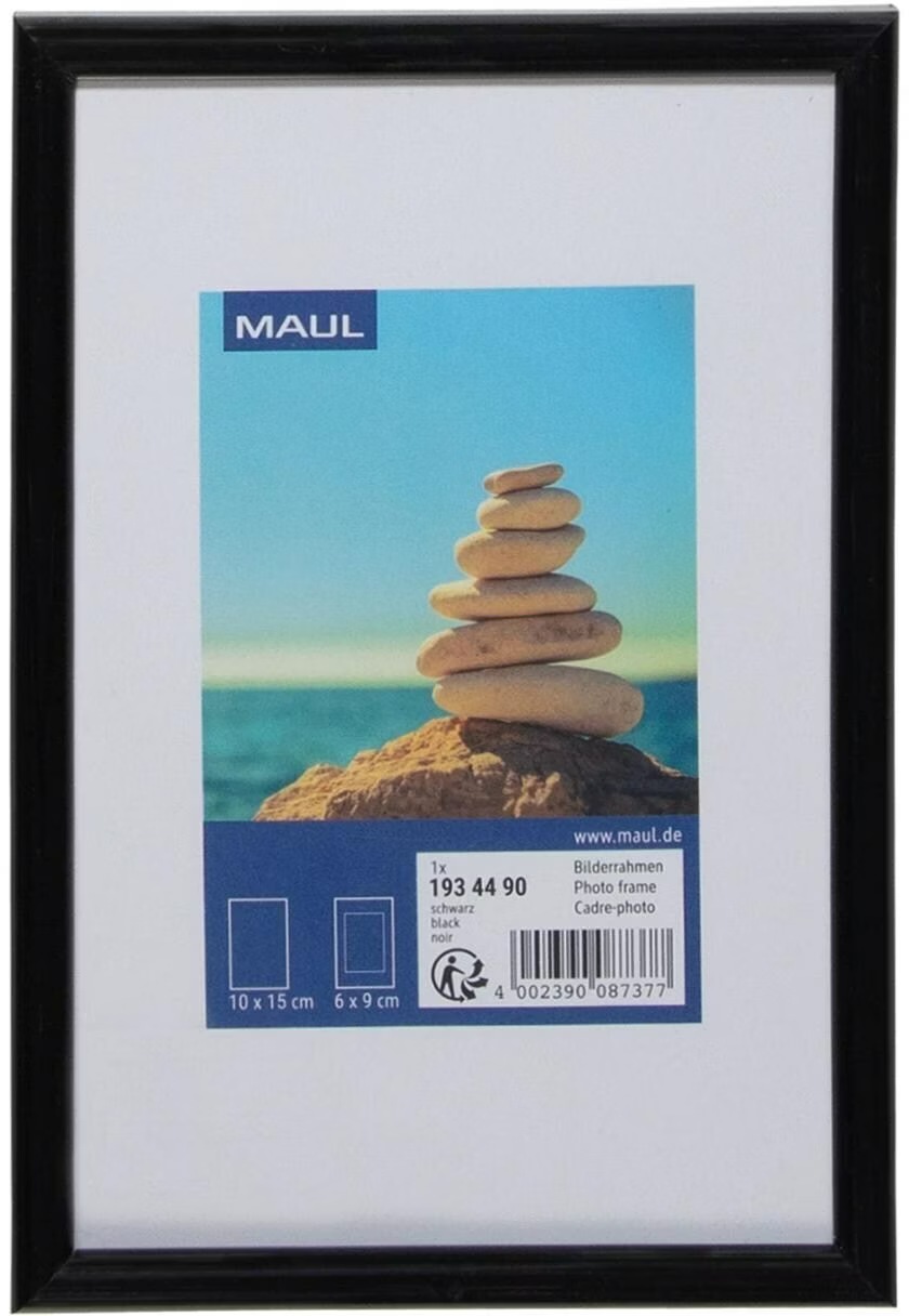 Maul 1934490 Picture removable frame Paper size: 10 x 15 cm Black (10 x ...