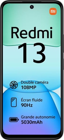 Xiaomi Redmi 13 4G Dual Sim 8GB RAM 128GB - Midnight Black (128 GB ...