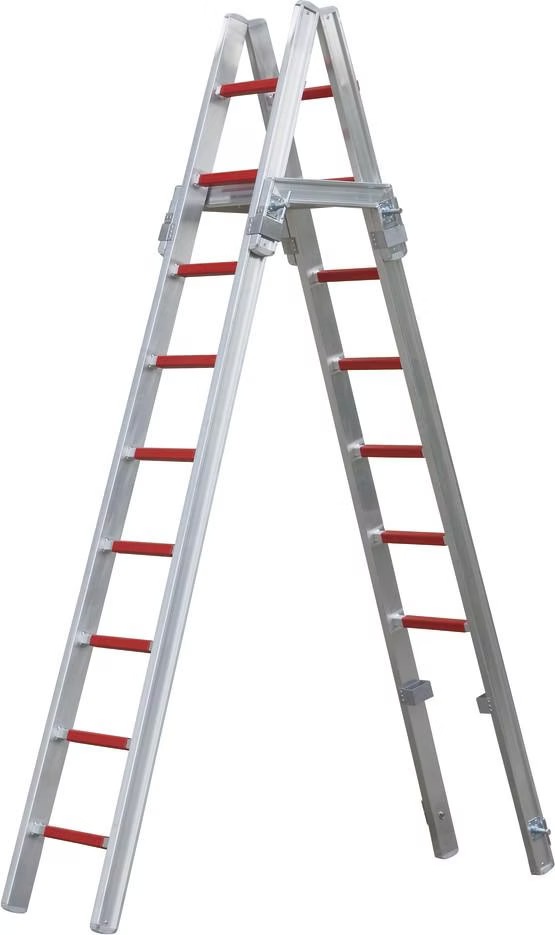 Dönges Feuerwehr-Steckleiter DIN EN 1147, Oberteil/B-Teil (Anlegeleiter ...