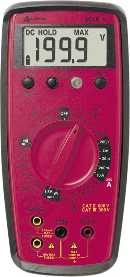 Beha Amprobe Digital Multimeter Amprobe 30XR-A (CAT II 600V, CAT III ...