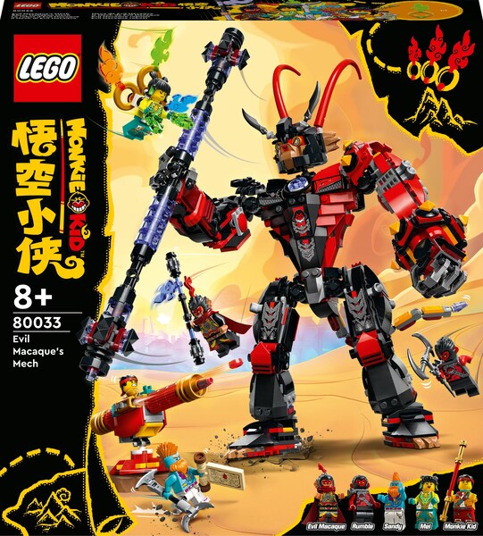 LEGO Monkie Kid Mech von Evil Macaque (80033, LEGO Monkie Kid) - Galaxus