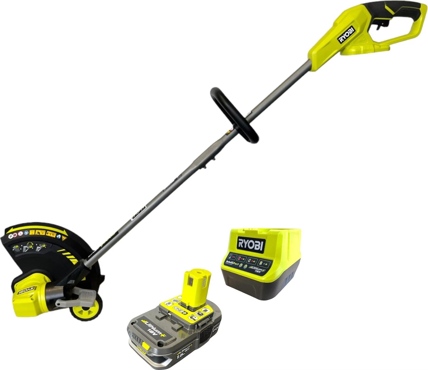 Ryobi RY18LT33A-115 Akku Rasentrimmer 18 V 33 cm + 1x Akku 1,5 Ah ...