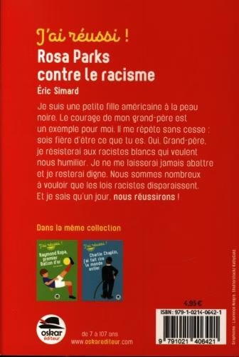 Rosa Parks, contre le racisme (French, Simard Eric, 2019) - Galaxus