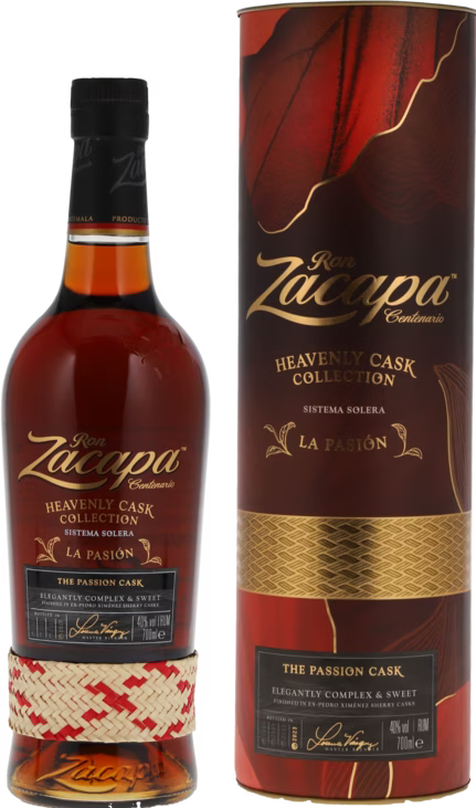 Ron Zacapa Centenario SISTEMA SOLERA La Pasión Heavenly Cask Collection ...