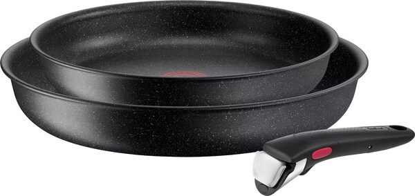 Tefal Ingenio Black Stone (Aluminium, 28 cm, Pan set + pot set) - Galaxus
