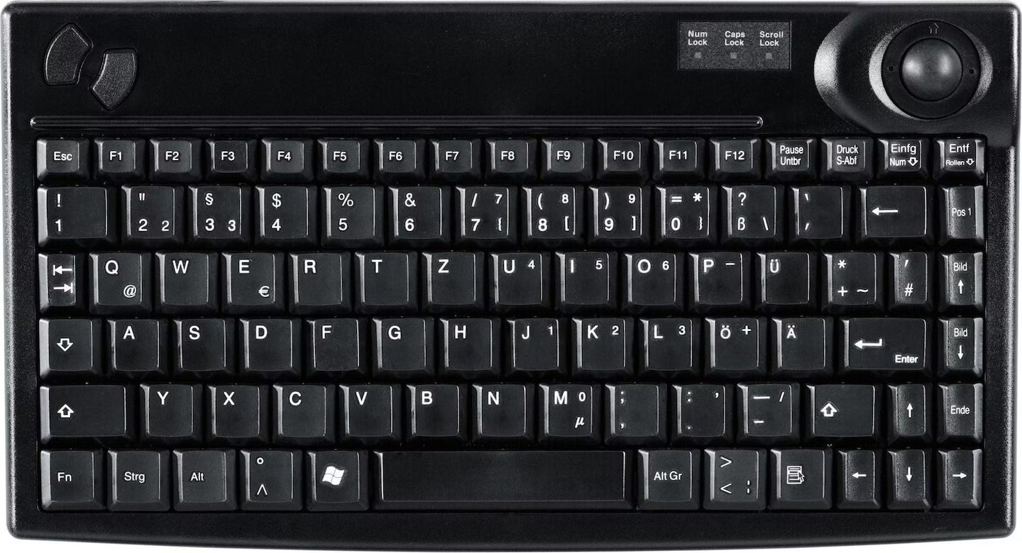 Active Key Clavier Industrie compacte avec trackball intégré (ING. Int ...