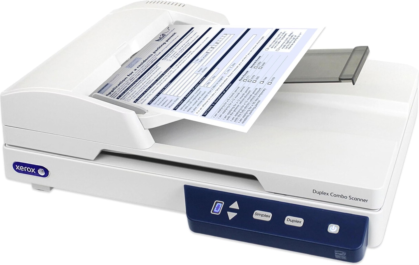 Xerox Duplex Combo Scanner - Dokumentens (USB) - kaufen bei Galaxus