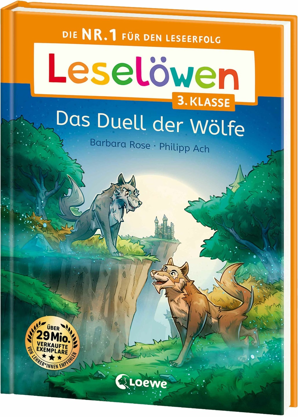Loewe Leselöwen 3rd grade - The duel of the wolves (German, Philipp Ach ...