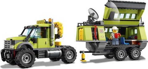 LEGO City Vulkan-Forscherstation (60124, LEGO City) - Galaxus